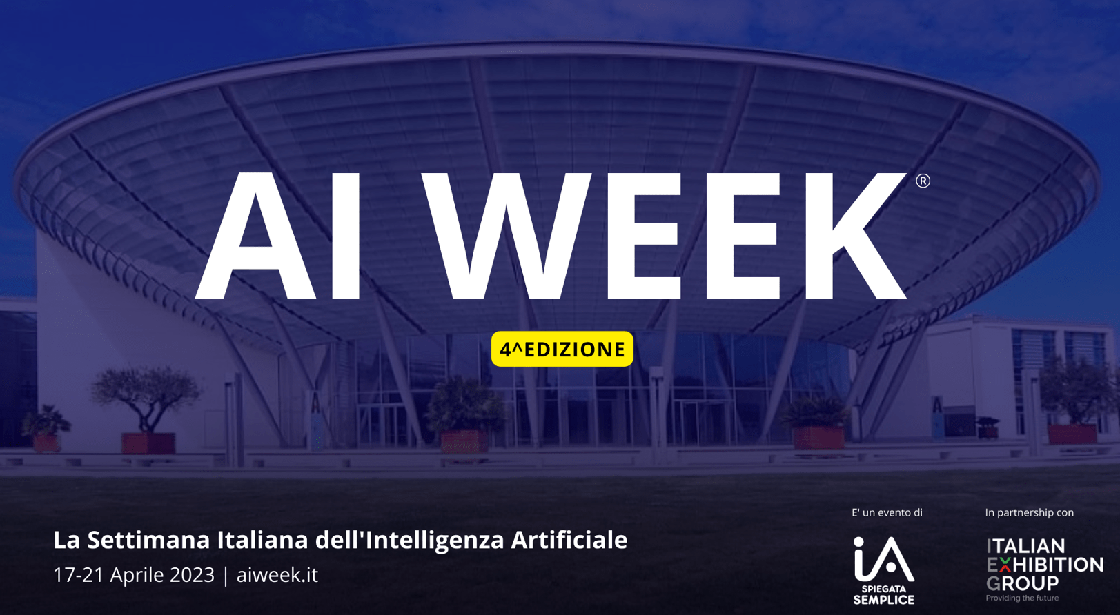AI Week: il programma della quarta edizione dell'evento dedicato all ...